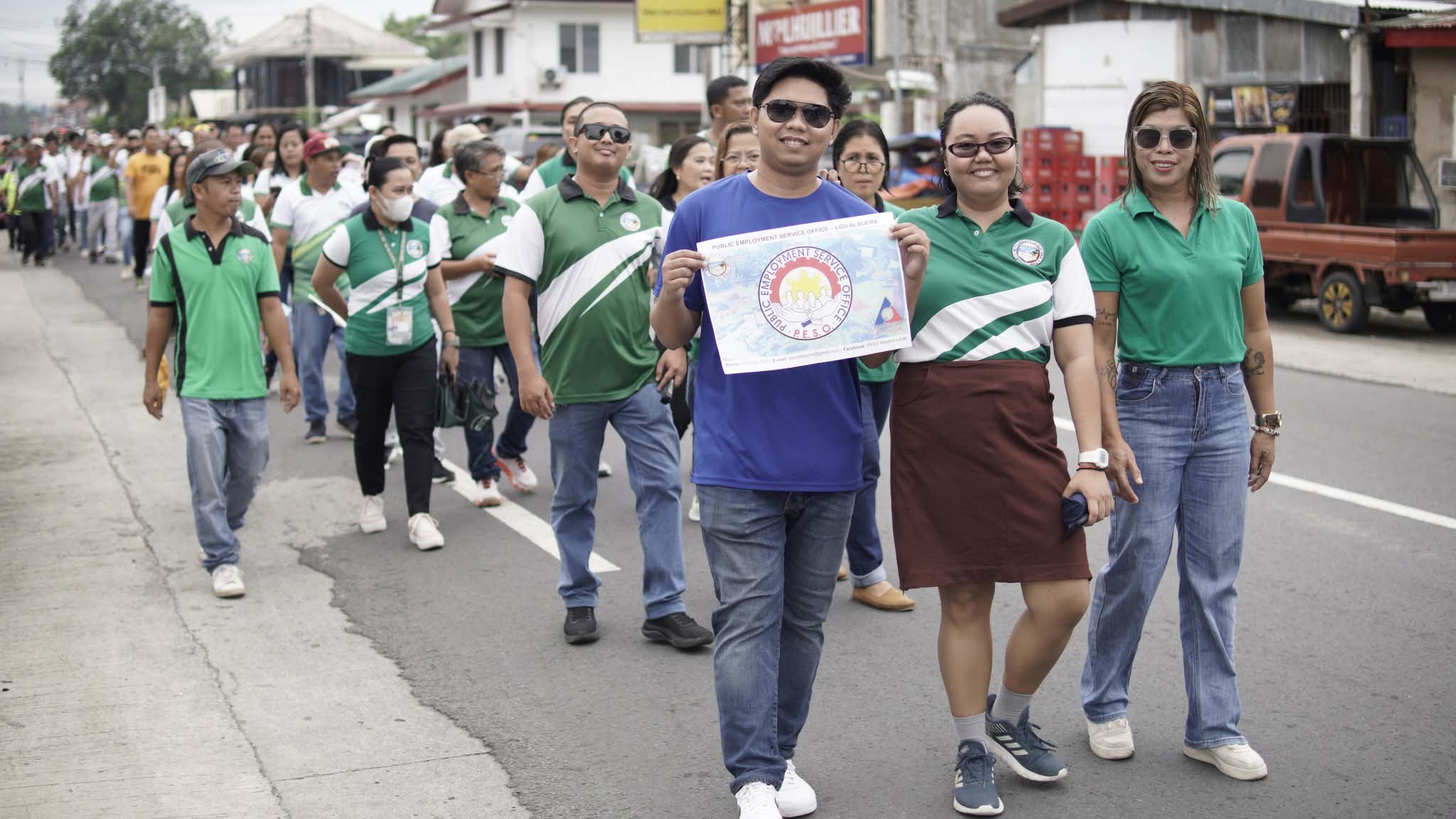 PESO Albuera joins the Civic Parade Celebrations - Public Employment ...